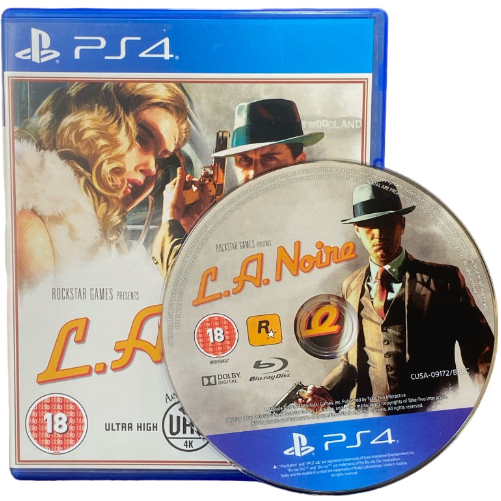 Pre-owned LA Noire - PS4 Game - Own4Less